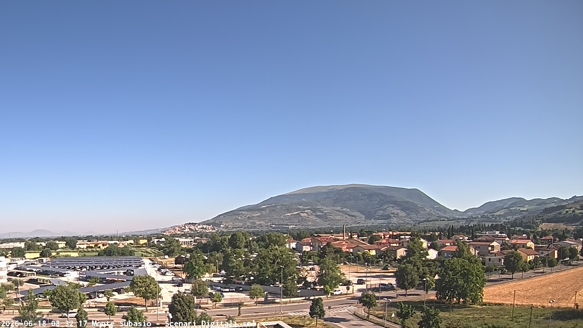 Webcam Monte Subasio: Meteo Live e Tempo Reale 2026
